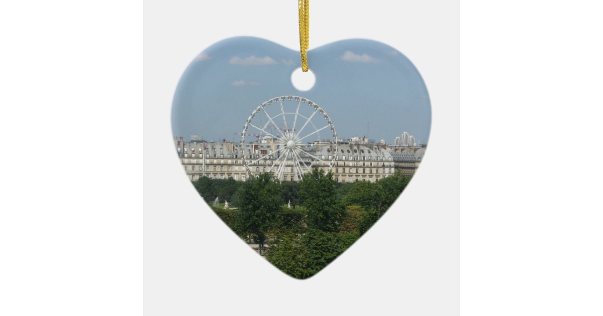 Ferris Wheel Ceramic Ornament | Zazzle