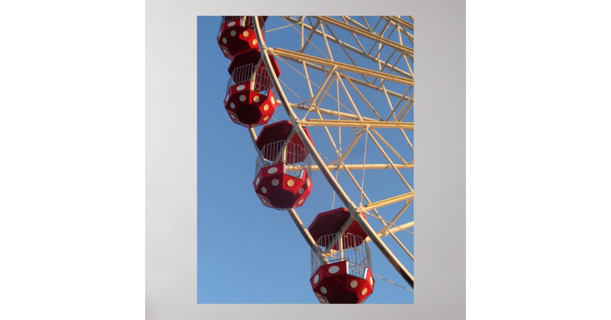 Ferris Wheel Poster | Zazzle