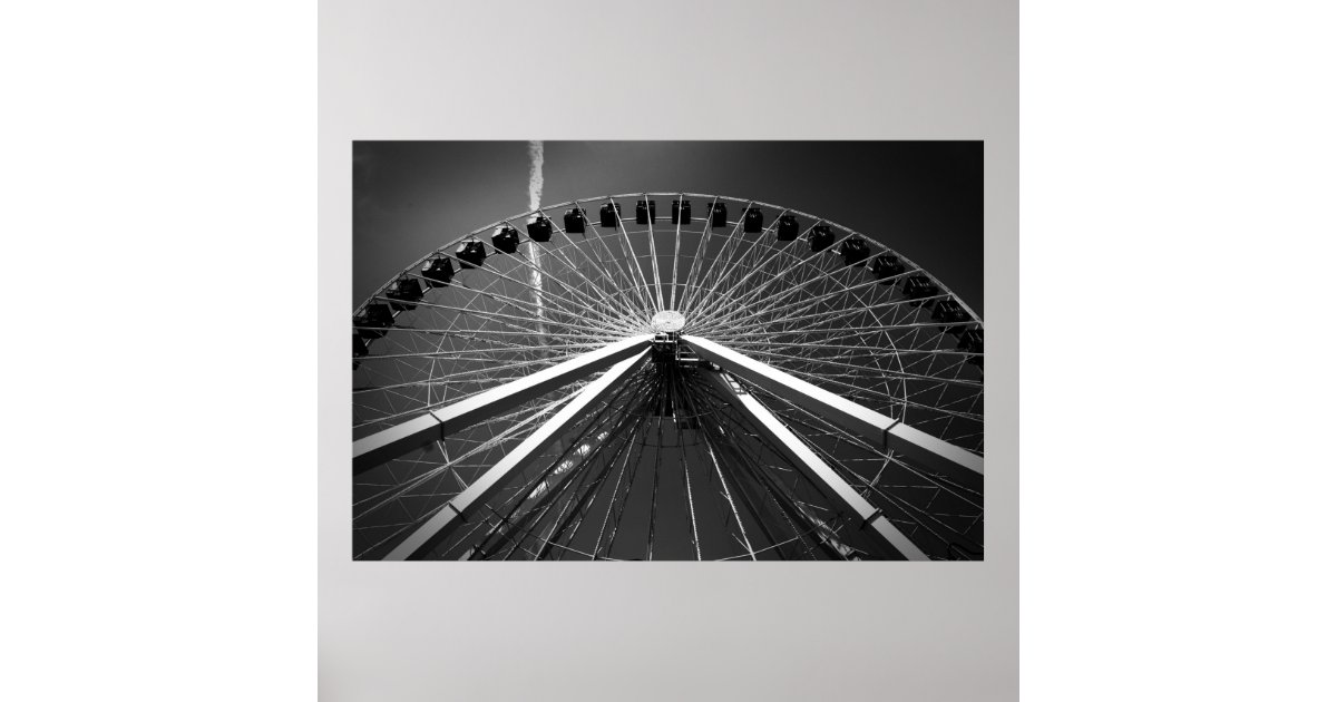 Ferris Wheel Poster | Zazzle