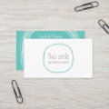 Fertility Circle for Pregnancy Business Card | Zazzle