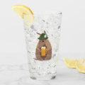 Festival Beer Drinking Armadillo Texas Glass | Zazzle