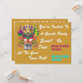Festival Gumbo Queen View Hints please Invitation | Zazzle