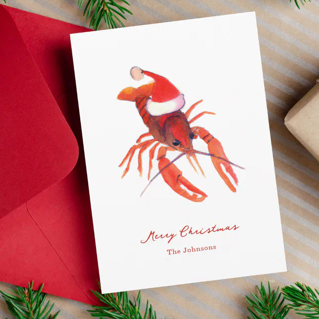 Festive Cajun Christmas Card | Zazzle