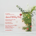 Festive Company Holiday Party Invitation | Zazzle