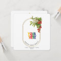 Festive Corporate Business Logo Christmas Card | Zazzle