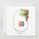 Festive Corporate Business Logo Christmas Card | Zazzle