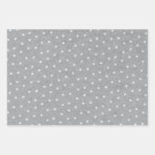 Festive flannel plaid wrapping paper - snowflake | Zazzle