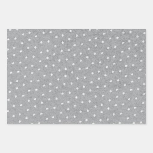 Festive flannel plaid wrapping paper - snowflake | Zazzle