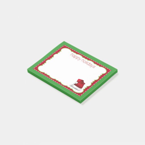 Festive Holiday Post-it® Notes | Zazzle