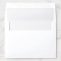 Festive Holiday Silver White | Christmas Wedding Envelope Liner | Zazzle
