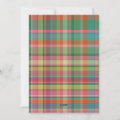 Festive Retro Christmas Plaid Cute Preppy Photo Holiday Card | Zazzle