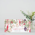 Festive winter Christmas logo gift certificate | Zazzle