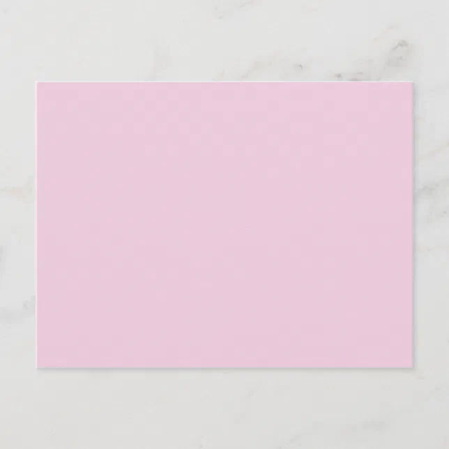 FFCCFF Pale Lilac Pink Lavender Solid Color Postcard | Zazzle