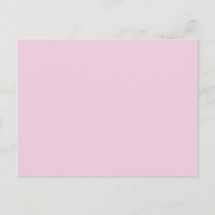 FFCCFF Pale Lilac Pink Lavender Solid Color Postcard | Zazzle.com