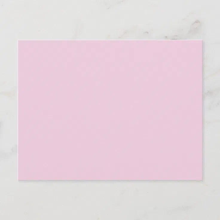 FFCCFF Pale Lilac Pink Lavender Solid Color Postcard | Zazzle