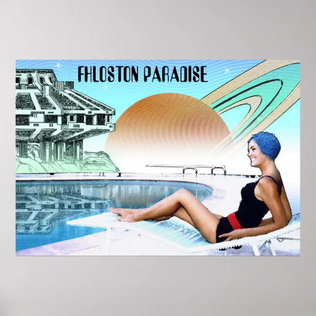 Fhloston Paradise ~ Interplanetary Travel Poster | Zazzle