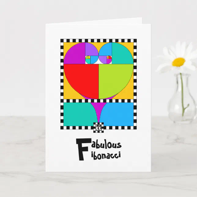 Fibonacci Greeting Card | Zazzle