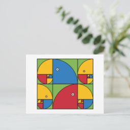Fibonacci Parrots Postcard | Zazzle