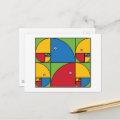 Fibonacci Parrots Postcard | Zazzle