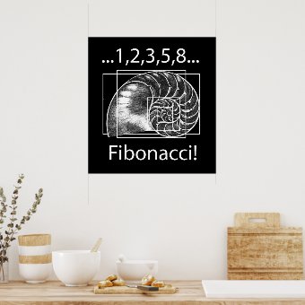 Fibonacci Poster | Zazzle