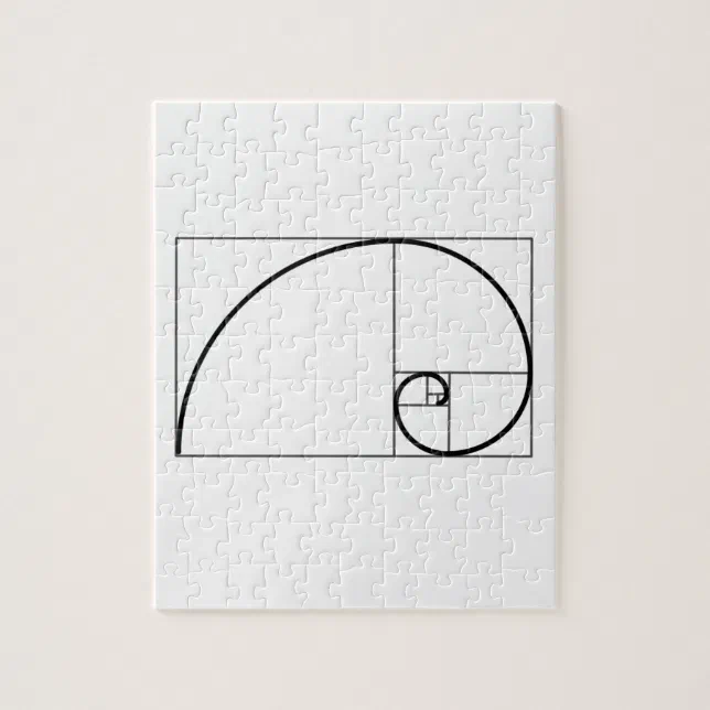 Fibonacci Ratio Jigsaw Puzzle | Zazzle