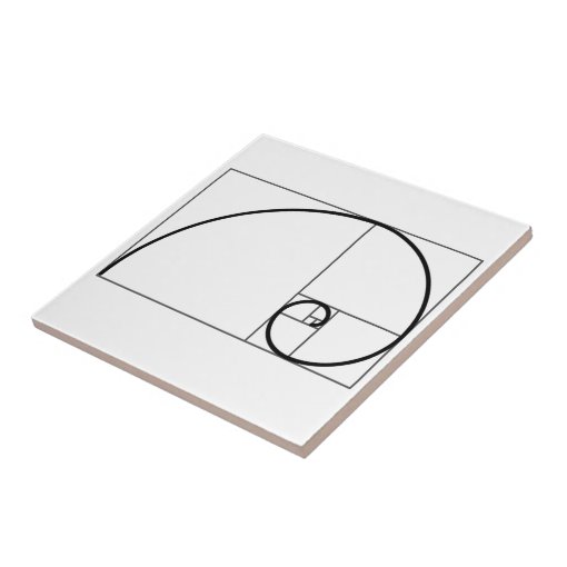 Fibonacci Ratio Tile | Zazzle