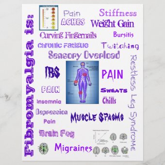 Fibromyalgia Awareness Flyers | Zazzle