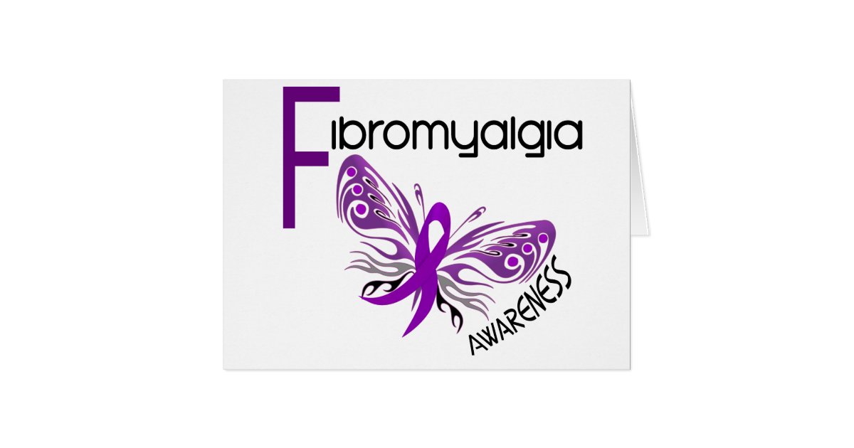 Fibromyalgia BUTTERFLY 3 | Zazzle