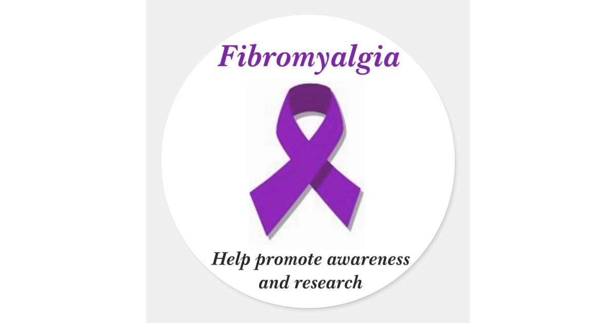 Fibromyalgia stickers | Zazzle