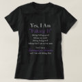 Fibromyalgia Warrior T-Shirt | Zazzle