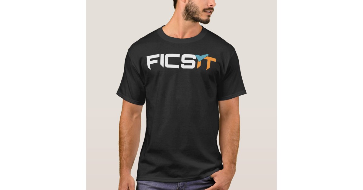 FICSIT Satisfactory Logo Classic T-Shirt | Zazzle