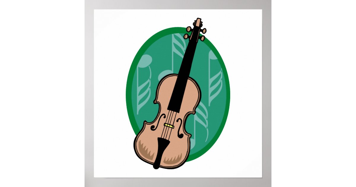Fiddle Poster | Zazzle