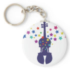 Fiddle Star Kids Key Chain | Zazzle