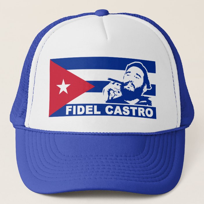 Fidel Castro Trucker Hat | Zazzle.com