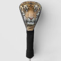 Fierce Tiger Face Photo Golf Head Cover | Zazzle
