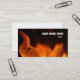 Fiery Business Card | Zazzle