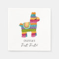 Fiesta and Fun Piñata Mexican Llama First Birthday Napkins | Zazzle