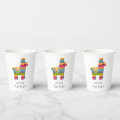 Fiesta and Fun Piñata Mexican Llama First Birthday Paper Cups | Zazzle