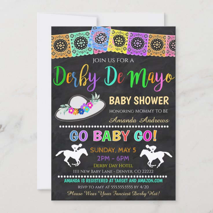 Fiesta Baby Shower Invitation | Zazzle