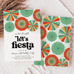 Fiesta Birthday Invitation | Zazzle