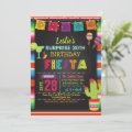 Fiesta Birthday Invitation - Sarape Border | Zazzle
