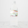 Fiesta Cactus Birthday Party Water Bottle Label | Zazzle