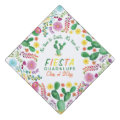 FIESTA Graduation Cap Topper Folk Flower Cacti | Zazzle