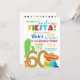 Fiesta man / male 60th birthday invitation. invita invitation | Zazzle