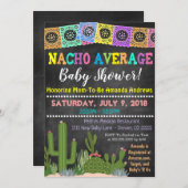 Fiesta Nacho Average Baby Shower Invitation | Zazzle
