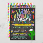 Fiesta Nacho Average Graduation Inviteq Invitation | Zazzle