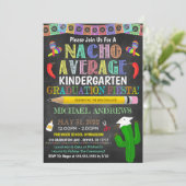 Fiesta Nacho Average Graduation Inviteq Invitation | Zazzle