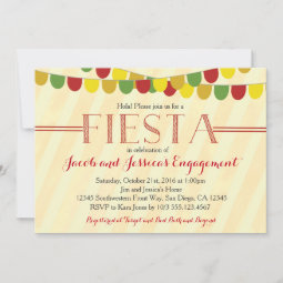 Fiesta Party Invitation | Zazzle