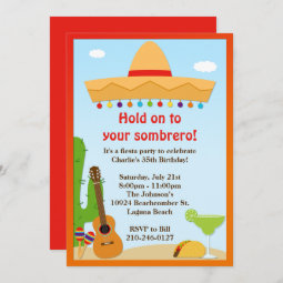 Fiesta Party Invitation | Zazzle