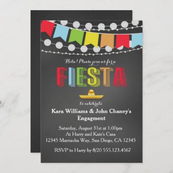 Fiesta Party Invitation | Zazzle